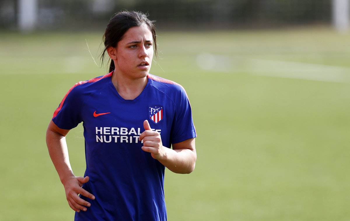 Alex Chidiac se entrena por primera vez con el Atlético Femenino ...